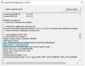 proCertum CardManager Dokumentacja i FAQ - Certum by Asseco